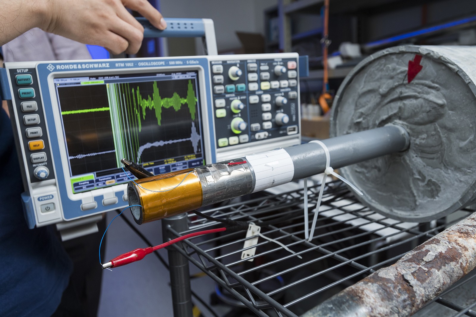 Pioneering inspection system for defects in wall-covered pipes | City ...