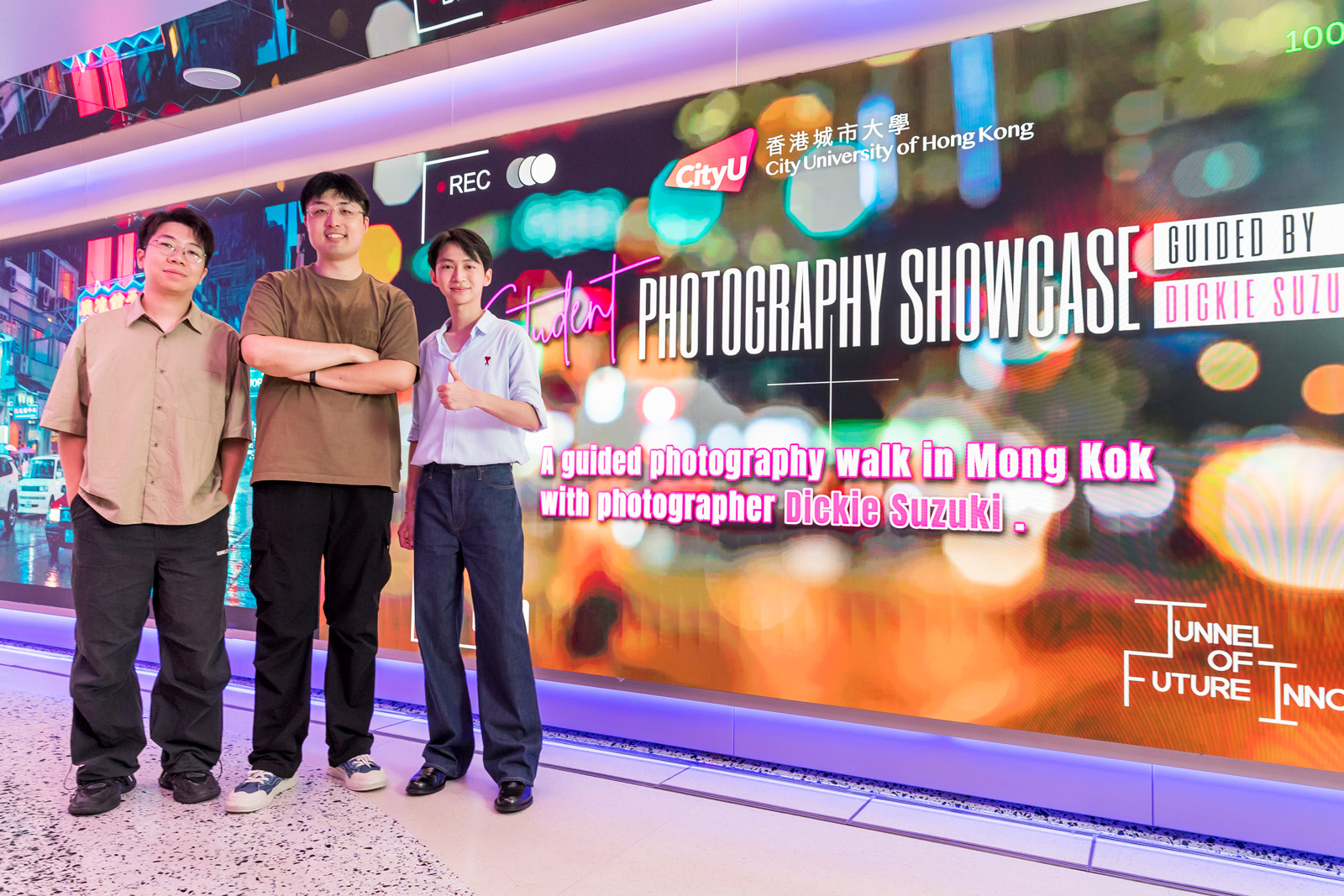 CityUHK students’ works shine in the “Tunnel of Future Innovations ...