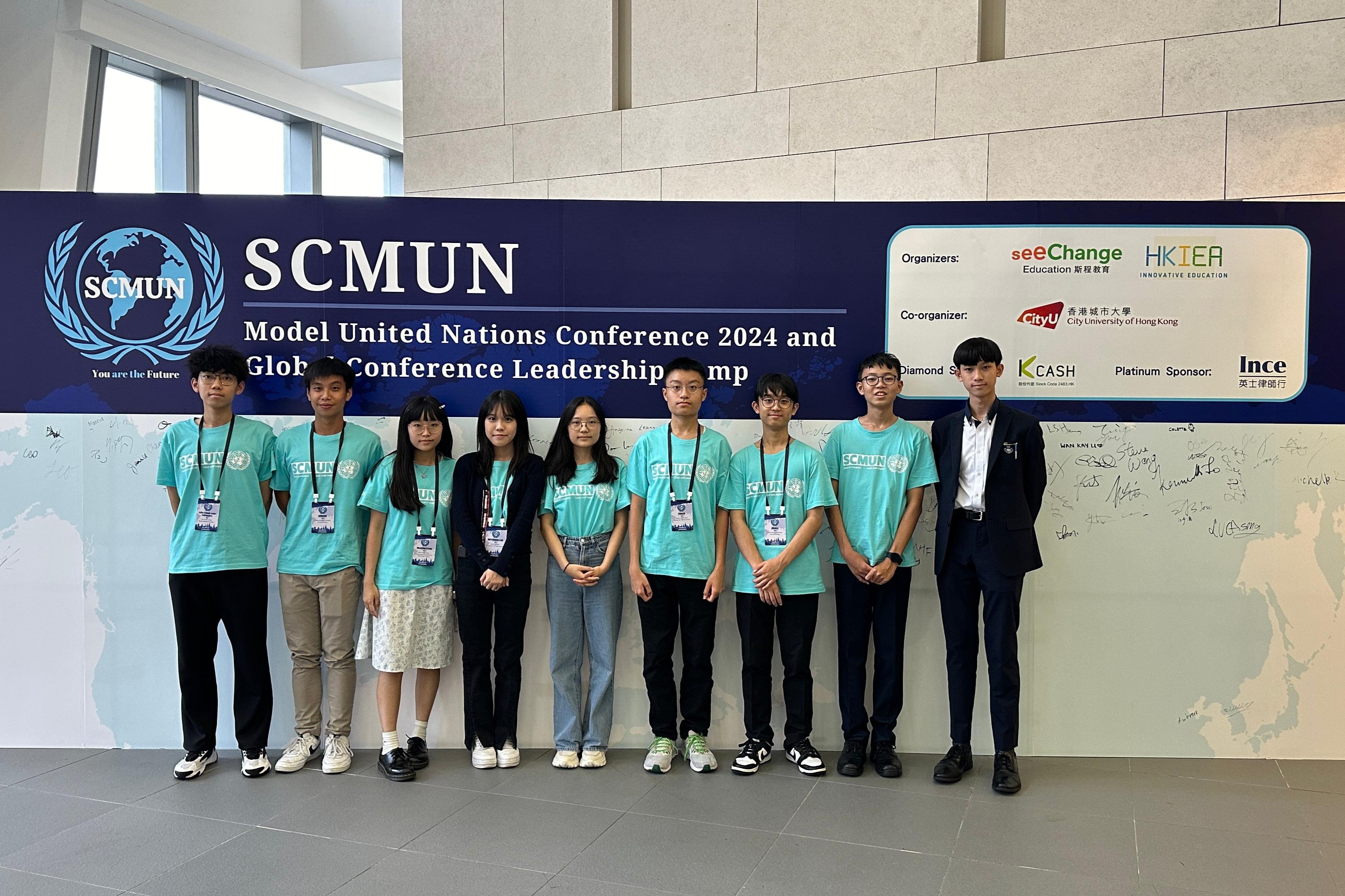 Eight students from CityUHK Connect schools and surrounding community ...